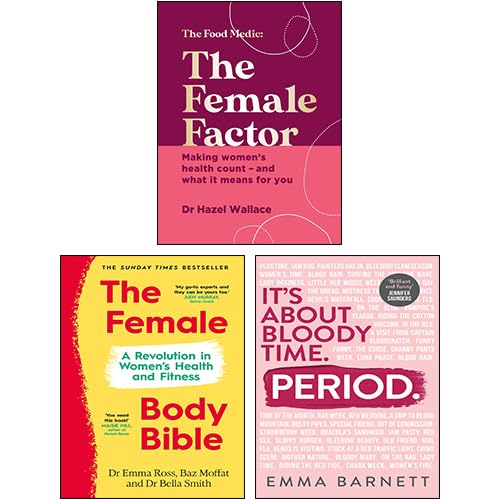The Female Factor, The Female Body Bible, Period 3 Book Collection Set ...