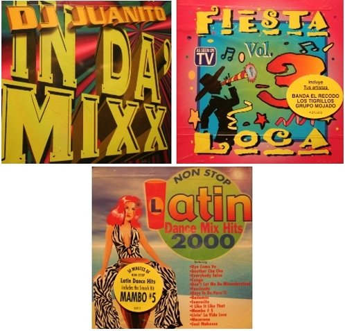 [LATIN PARTY "41 Songs / 3 CD SET"] Dance Mix Hits 2000 / DJ Juanito In ...