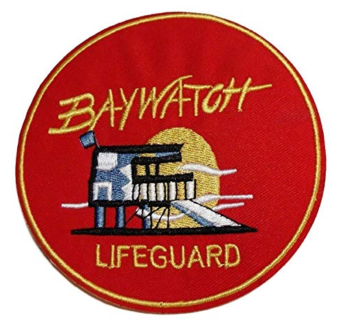 Baywatch Lifeguard TV Series Sew Ironed Patch Badge Embroidery BE-01 ...