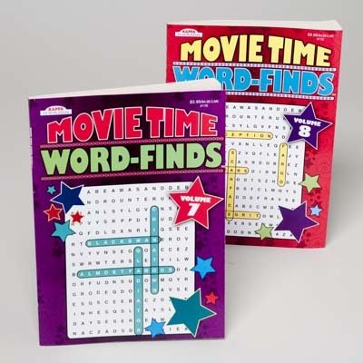 DDI 1122244 Movie Time Word Finds Book Case of 120: unknown author ...