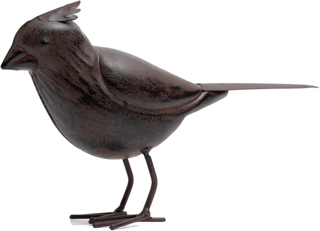 Amazon.com: WhaleCreation Handicraft Bird Metal Decorative Figurine ...