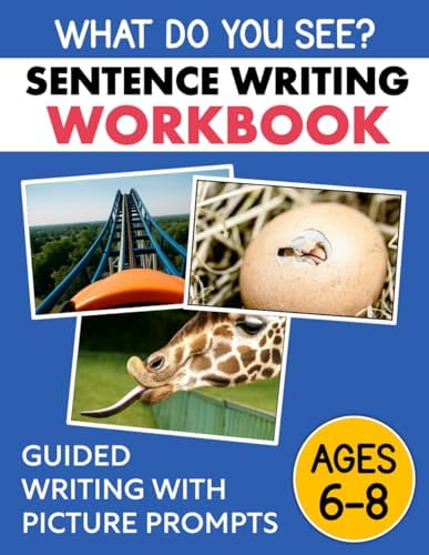 Amazon.com: Sentence Writing Workbook for Kids 6-8: Write Better ...