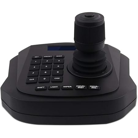 Amazon.com : Hsility PTZ Controller Camera Controller POE Network 4D Joystick Decoding Keyboard ...