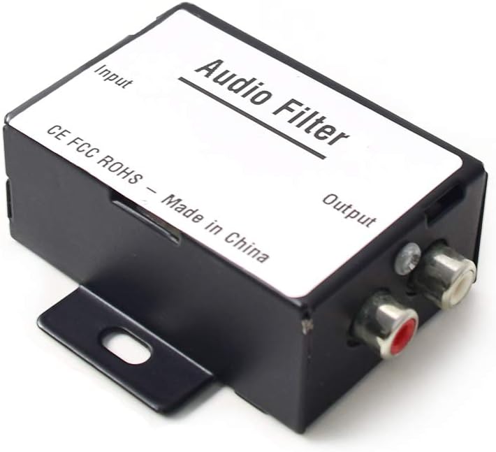 Amazon.com: Car Audio Noise Isolator Filter Radio Noise Eliminator for ...