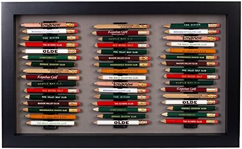Amazon.com: Eureka Golf Pencil Display Case | Holds 48 Round or ...