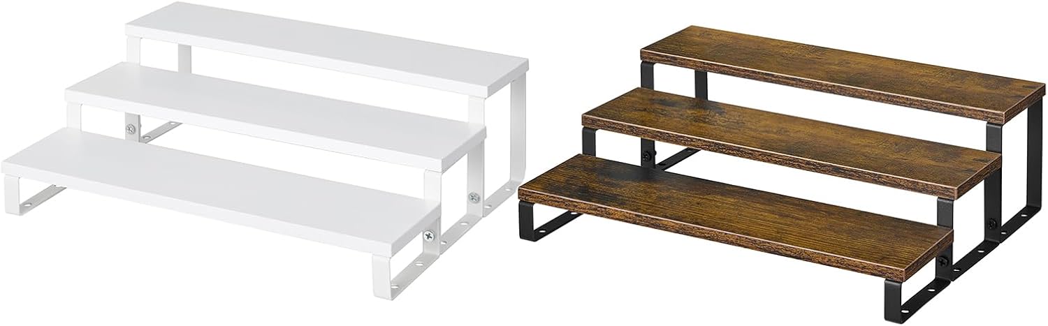 Amazon.com: FOUCSSOMEI Risers Display Stands, Perfume Organizer, Wooden ...