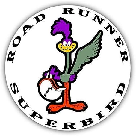 Amazon.com - Set of 3 -Road Runner Superbird Logo Printed Sticker