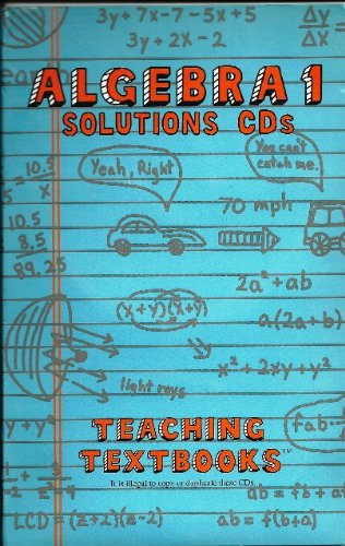 Algebra 1 Solutions CDs (Algebra 1): Amazon.com: Books