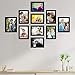 Art Street Photo Frame For Wall Set of 10, Black Picture Frames For ...
