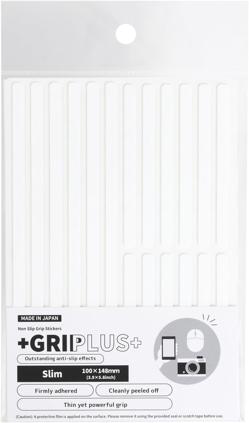 Amazon.com: Non Slip Grip Stickers GRIPLUS Slim (White, 100×148mm(3.9×5 ...