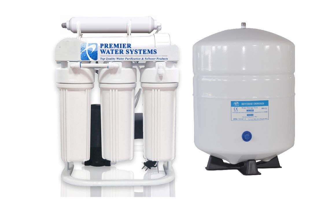 High Capacity 5-Stage Under Sink Water Filter Reverse Osmosis RO ...