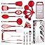 Amazon.com: Cooking Utensils Set 35 PCS Kitchen Utensils Set, Nylon and ...