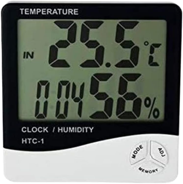 MCP Healthcare Digital Room Humidity Measure Temperature, Portable Lens ...