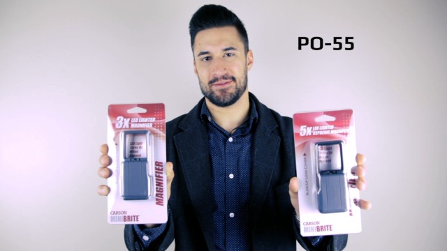 Watch Carson 5x MiniBrite LED Lighted Slide-Out Magnifier on Amazon Live