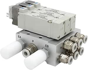 Amazon.com: SY5140 Solenoid Valve Combination Single Electronically ...