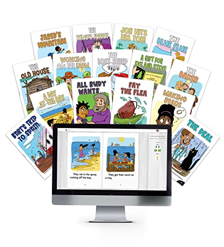 Snapklik.com : Decodable Readers: 15 Long Vowel Teams Phonics Books For ...