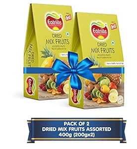 Eatriite Dried Mix Fruits Assorted | Healthy Snacks with Kiwi, Strawberry,Pineapple, Mango ...