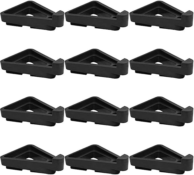 chenqi 12 Pcs Flower Plant Pot Feet, Stand Invisible Flower Pot Risers ...