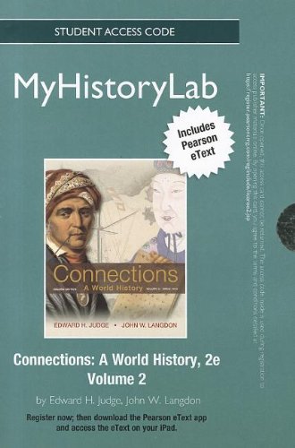 Amazon.com: Connections a World History: Myhistorylab With Pearson ...