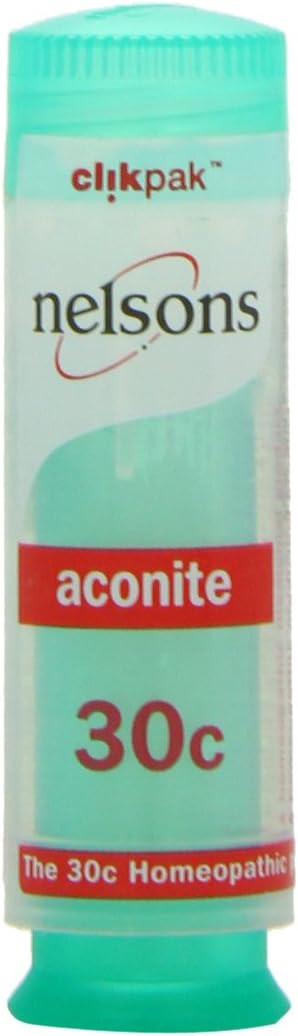 Amazon.com: Nelsons | Aconite 30C Clikpak | 1 X 84s : Health & Household