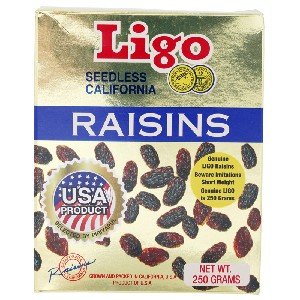 Amazon.com: Ligo, Seedless California Raisins, 250 g : Grocery ...