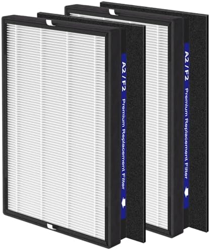 Amazon.com: FCFMY 4 Packs F2 A2 True HEPA Replacement Filter Compatible ...