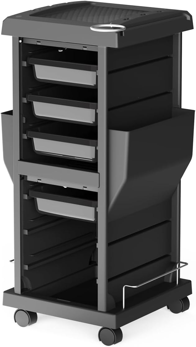 Amazon.com: DEER BEAUTY Ultimate Salon Trolley for Salon Stations Space ...
