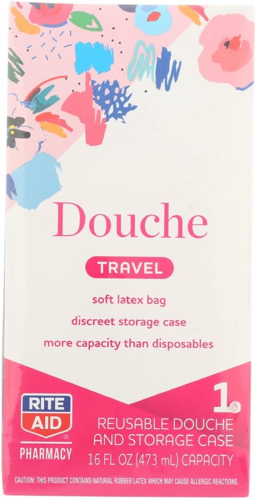 Amazon.com: Rite Aid Reusable Travel Douche with Storage Bag - 16 Fluid ...