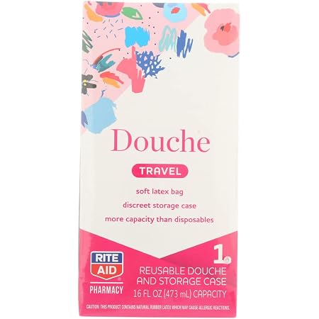 Amazon.com: Rite Aid Reusable Travel Douche with Storage Bag - 16 Fluid ...