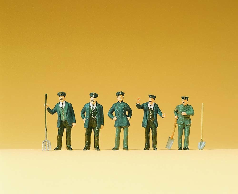 Preiser 12191 Railway Personnel 1890 (5) Exclusive Figure Set : Amazon ...