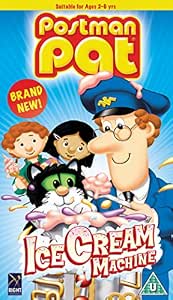Postman Pat: Postman Pat And The Ice Cream Machine [VHS] : Ivor Wood ...
