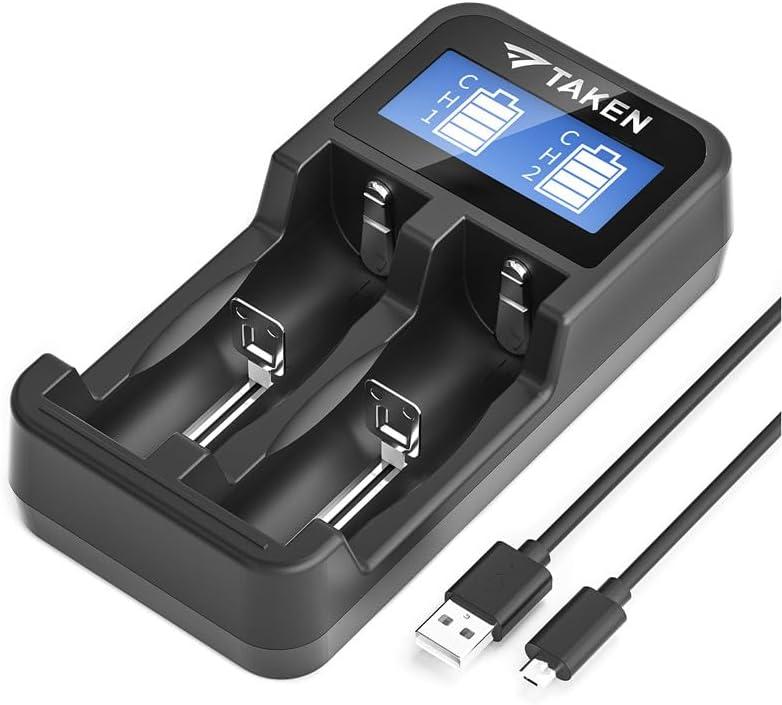 Amazon.com: AA Battery Charger, Taken Universal Battery Charger for ...