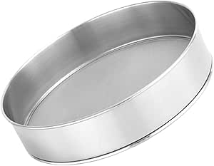 Amazon.com: MOLUCKFU Fine Wire Mesh Flour Sieve Handheld Sifter Mesh ...