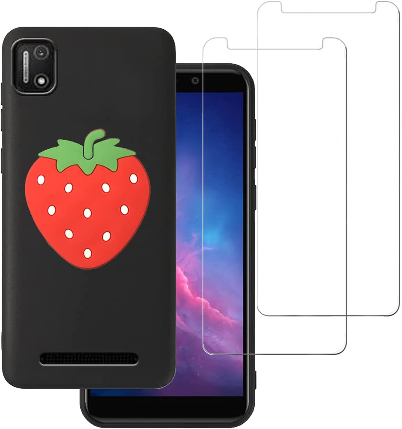 Amazon.com: DAMONDY for Cloud Mobile Stratus C7 Case with 2 Pack Screen ...