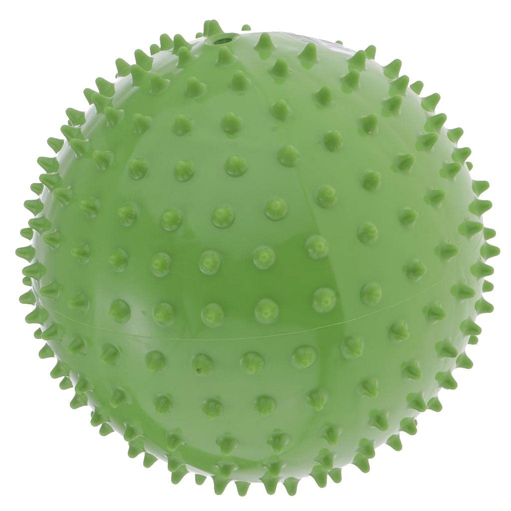 UJEAVETTE® 9 Inch Kids Knobby Bouncy Ball Spiky Sensory Ball for Yoga ...