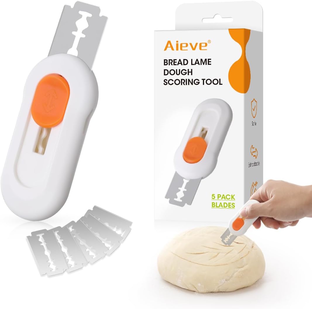 Amazon.com: AIEVE Bread Lame Scoring Tool,Retractable & Magnetic ...