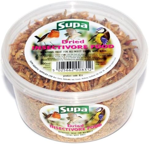 Wild Bird Dried Insectivore Food 500ml : Amazon.co.uk: Garden