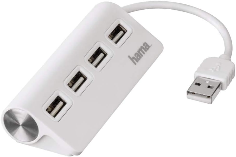 Amazon.com: Hama | Multi USB 2.0 Hub 1:4 Bus | Notebook | PC | Apple ...