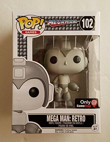 Amazon.com: POP Funko Games Retro Mega Man Exclusive #102 : Toys & Games