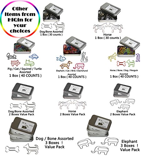 Funny Paper Clips Assorted Colors - Cute Cat Shaped Bookmark Clips ...