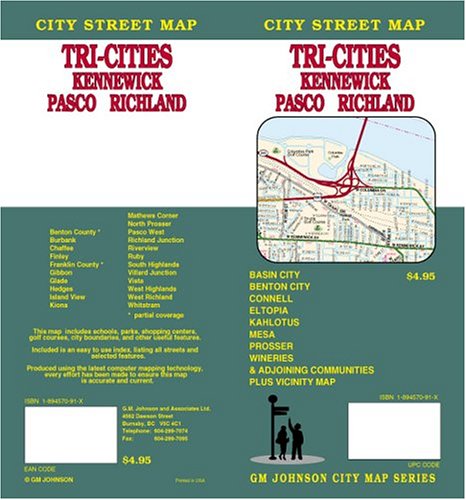 Tri-Cities City Street Map: 9781894570213: Amazon.com: Books