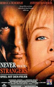 Amazon.com: Never Talk to Strangers [VHS] : Rebecca De Mornay, Antonio ...