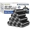 Amazon.com: 55-60 Gallon Trash Bags Heavy Duty 2.1 Mil - 39''x55'' 100 ...
