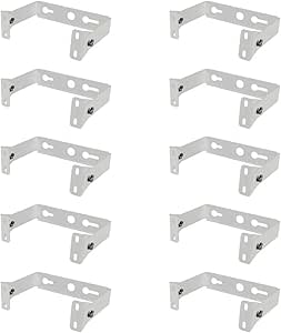 Sunco 10 Pack White U-Bracket for LED UFO High Bay Light Fixtures ...