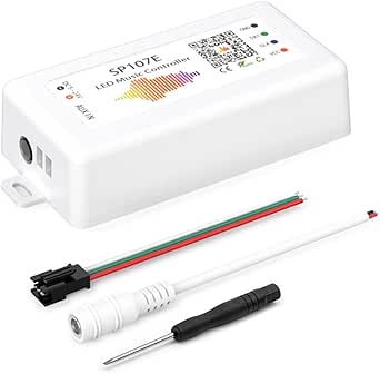 Amazon.com: Meruido DC5-24V SP110E Bluetooth Pixel Light Controller by ...