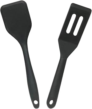 Amazon.com: Mini Small Spatula, 2 Pieces Flexible Nonstick Brownie ...