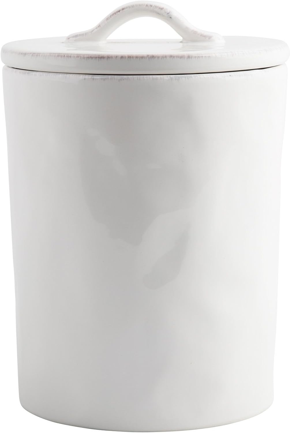 Amazon.com: Home Essentials 51 Oz Round Organic Shape Canister : Home ...