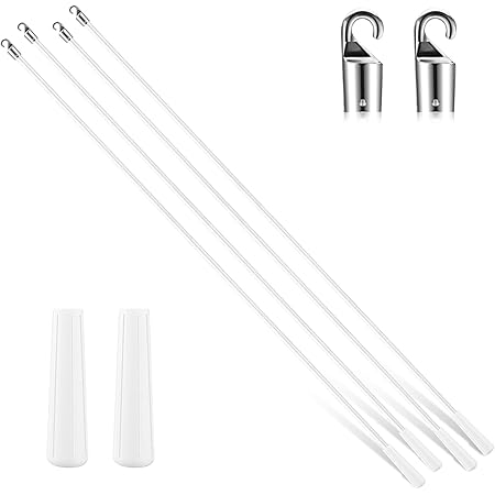 Amazon.com: Bokon 4 Pcs Blinds Wand Replacement with Hook and Handle ...