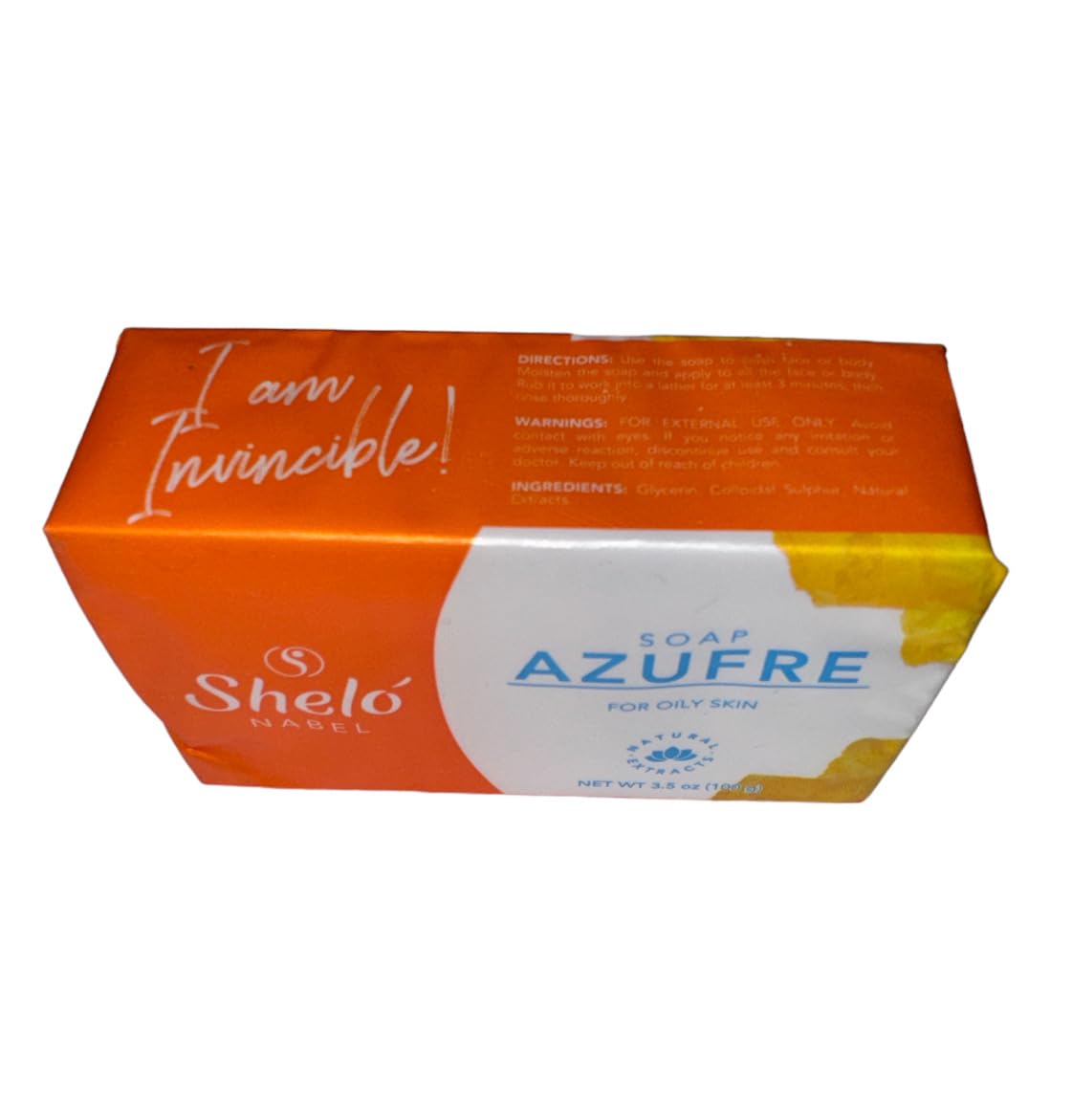 Amazon.com: Sheló NABEL Facial Cleansing Washes Soap (Azufre) : Beauty ...