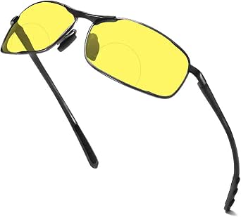 Amazon.com: laureles Vintage Mens Night Vision Sports Reader Metal ...